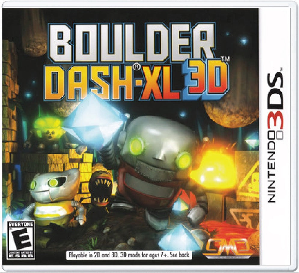 Boulder Dash-XL 3D for Nintendo 3DS | TVGC