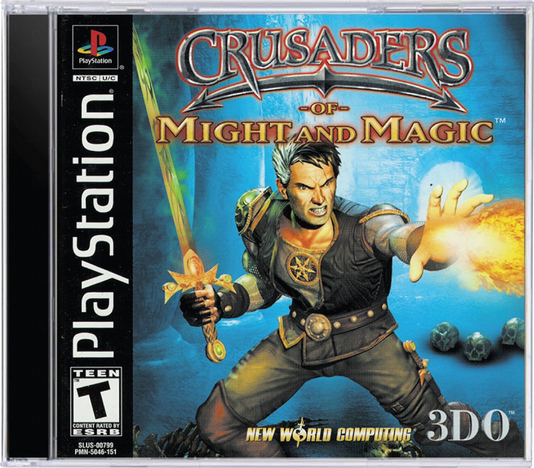 Crusaders of Might and Magic for Sony PlayStation 1 (PS1) | TVGC