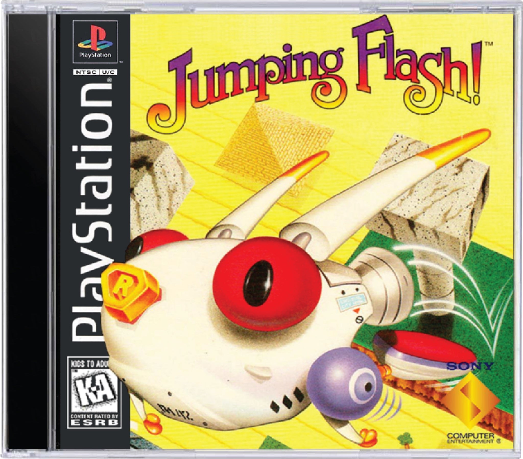 Jumping Flash for Sony PlayStation 1 (PS1) | TVGC