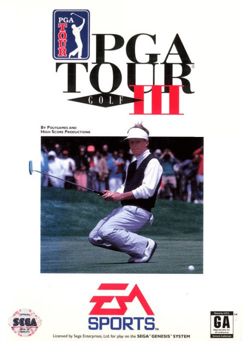 PGA Tour Golf 3 for Sega Genesis | TVGC