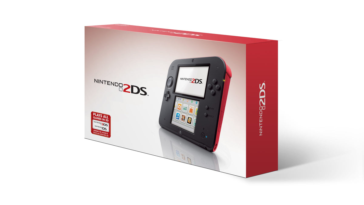 Nintendo 2DS Crimson Red Handheld Console