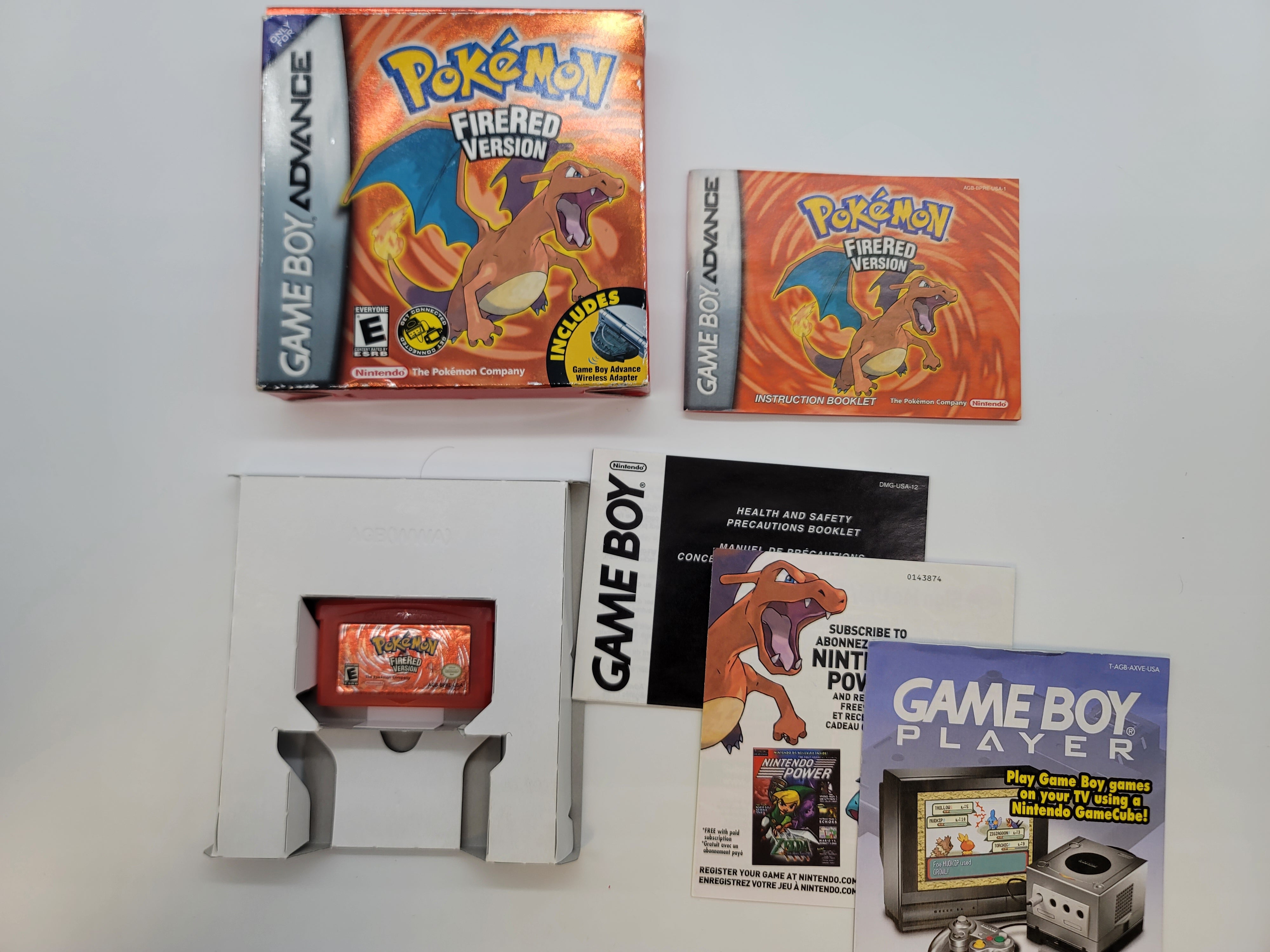 Pokemon Fire Red for Nintendo Game Boy Advance | TVGC