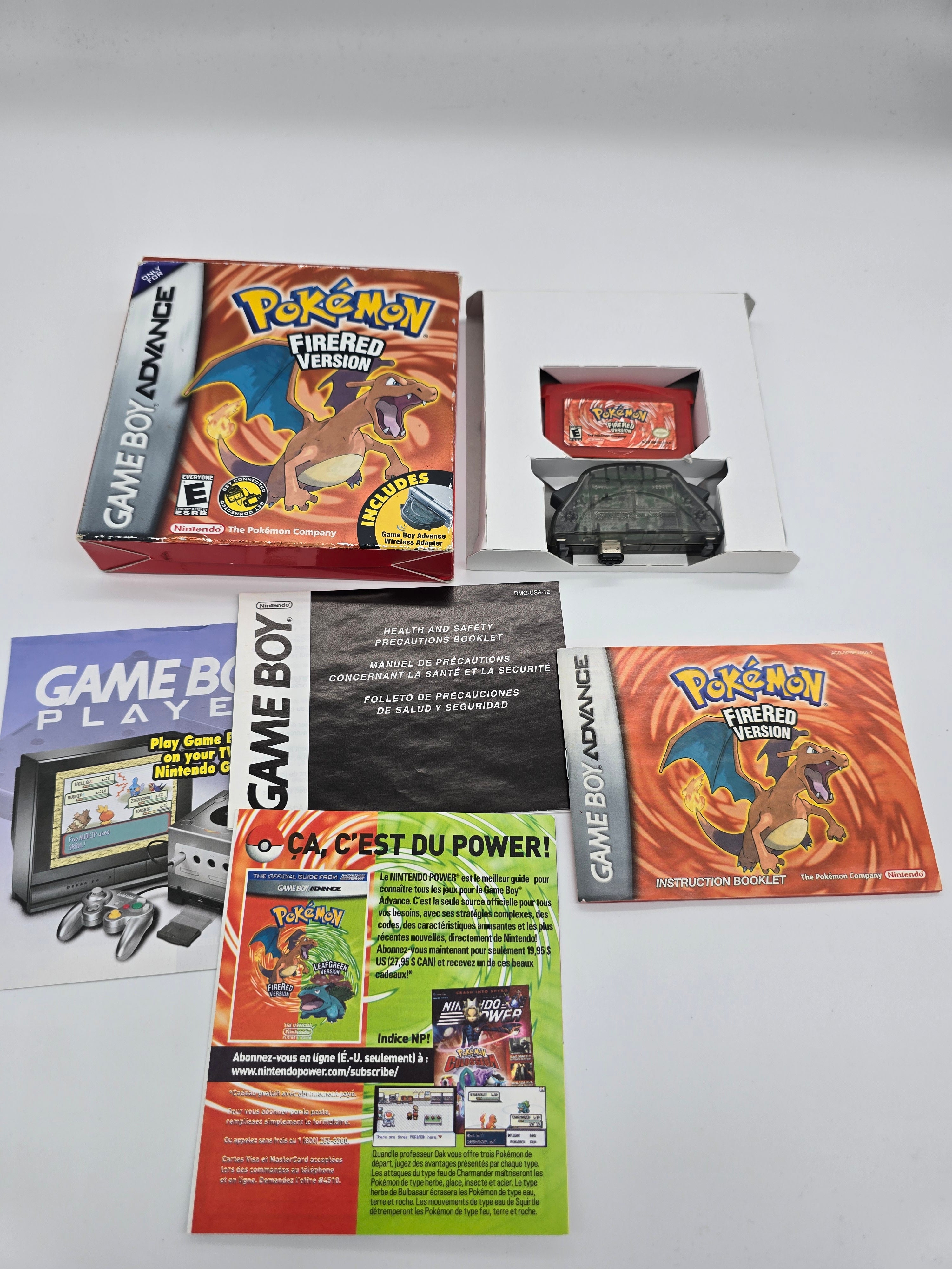 Pokemon Fire Red for Nintendo Game Boy Advance | TVGC