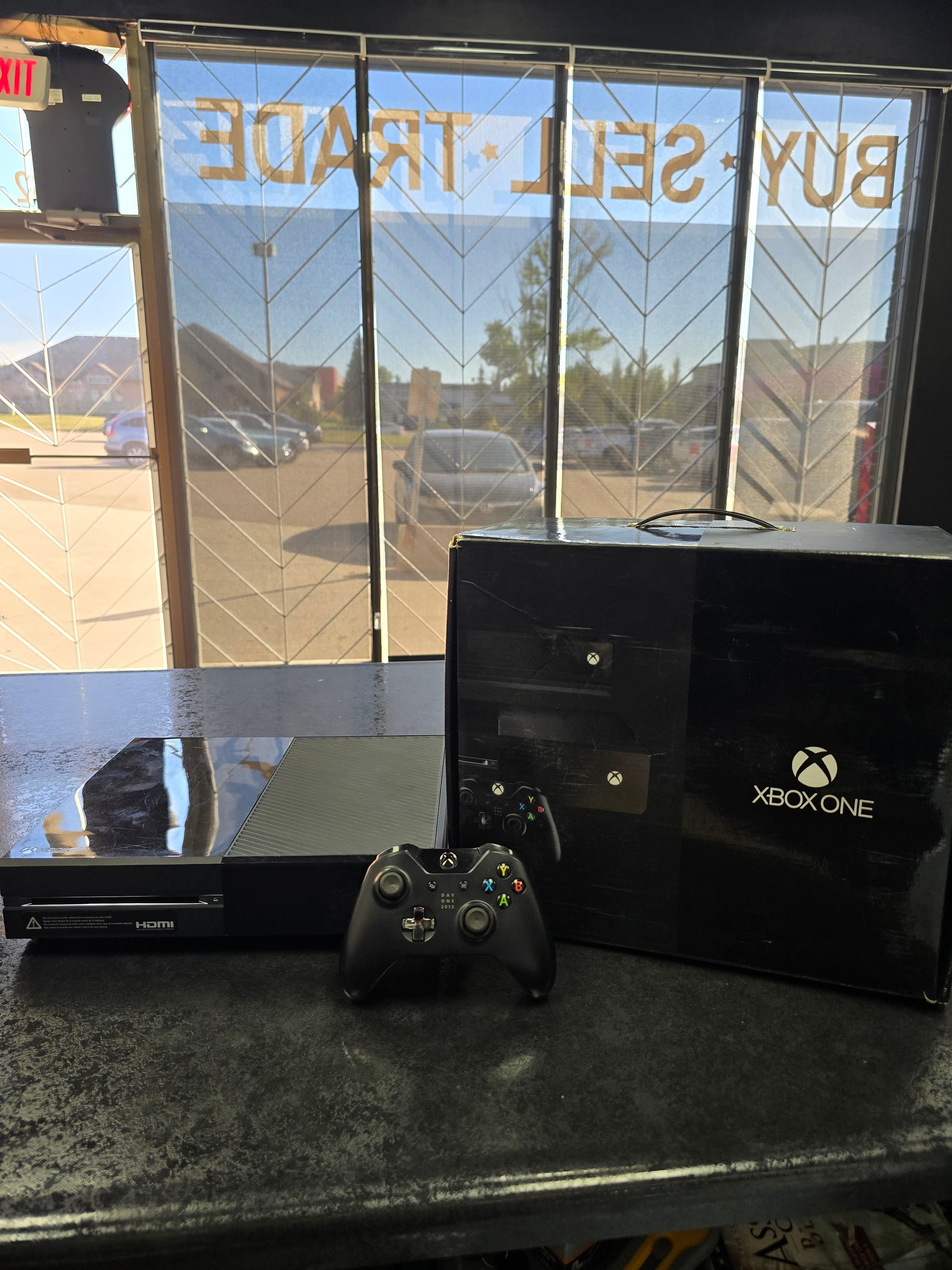 Microsoft Xbox One Day One Edition Black Console Bundle