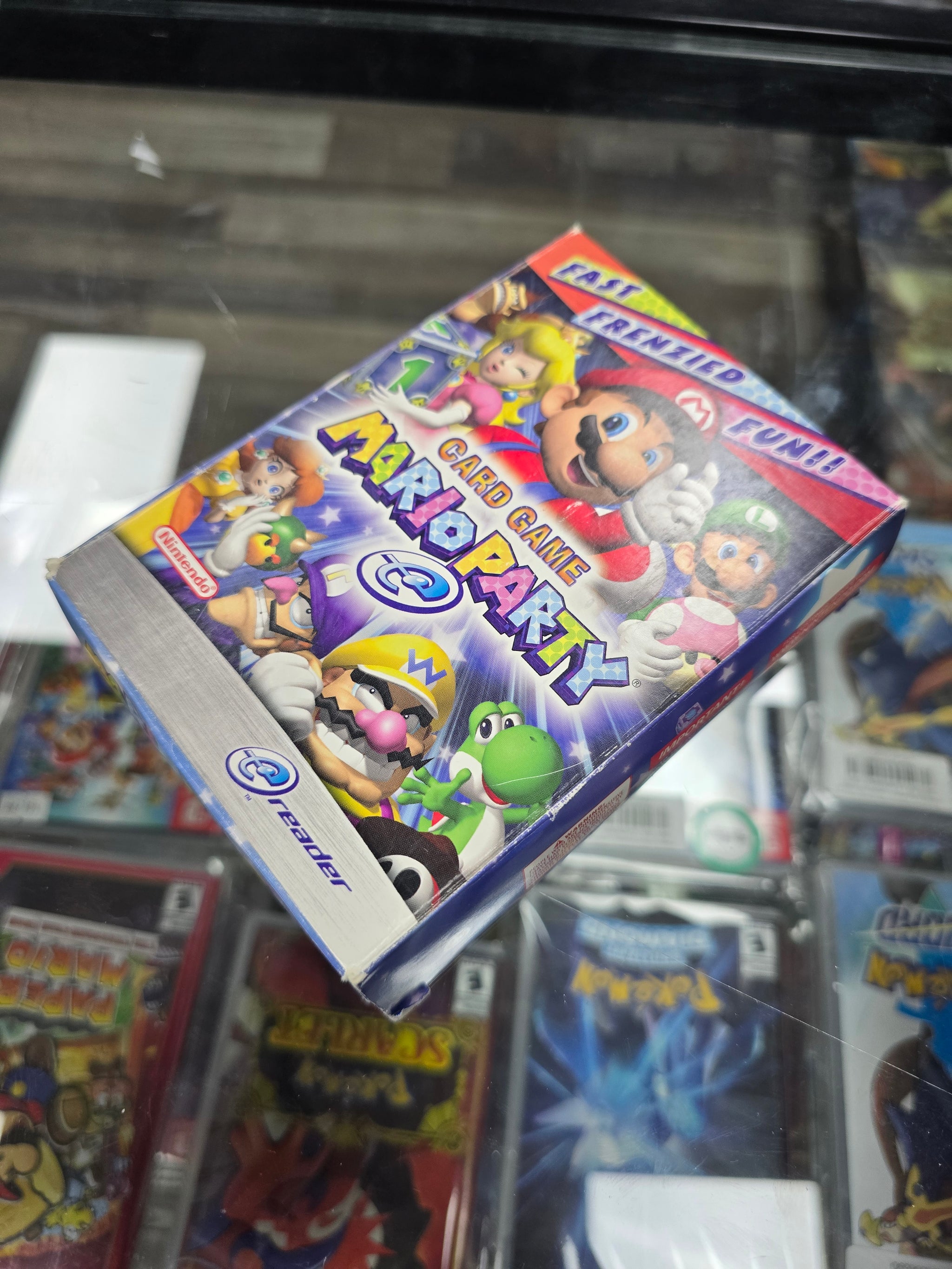 Mario Party e-Reader Card Game (Game Boy Advance GBA) Complete CIB