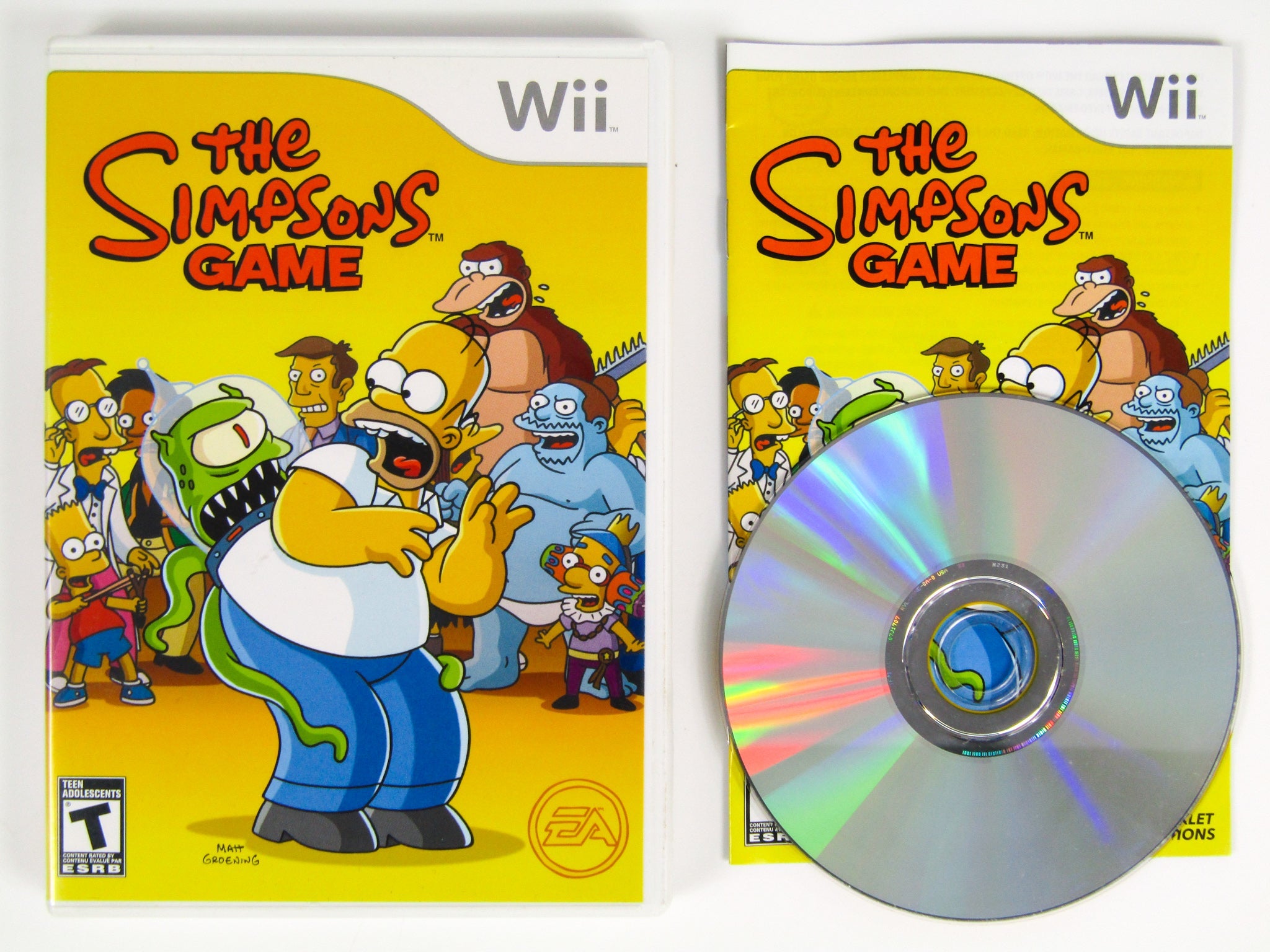 The Simpsons Game for Nintendo Wii | TVGC