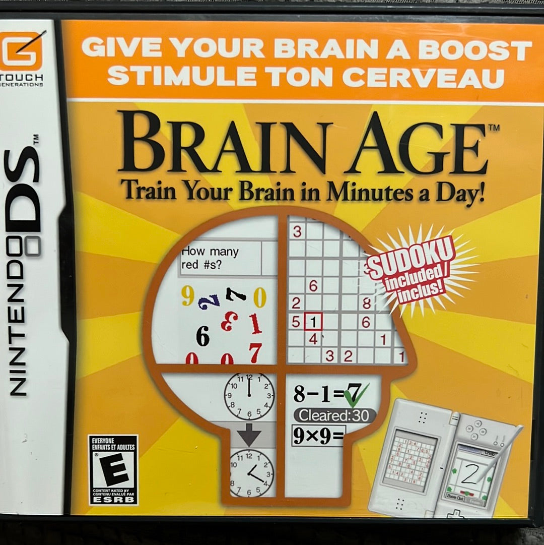 Brain Age for Nintendo DS | TVGC