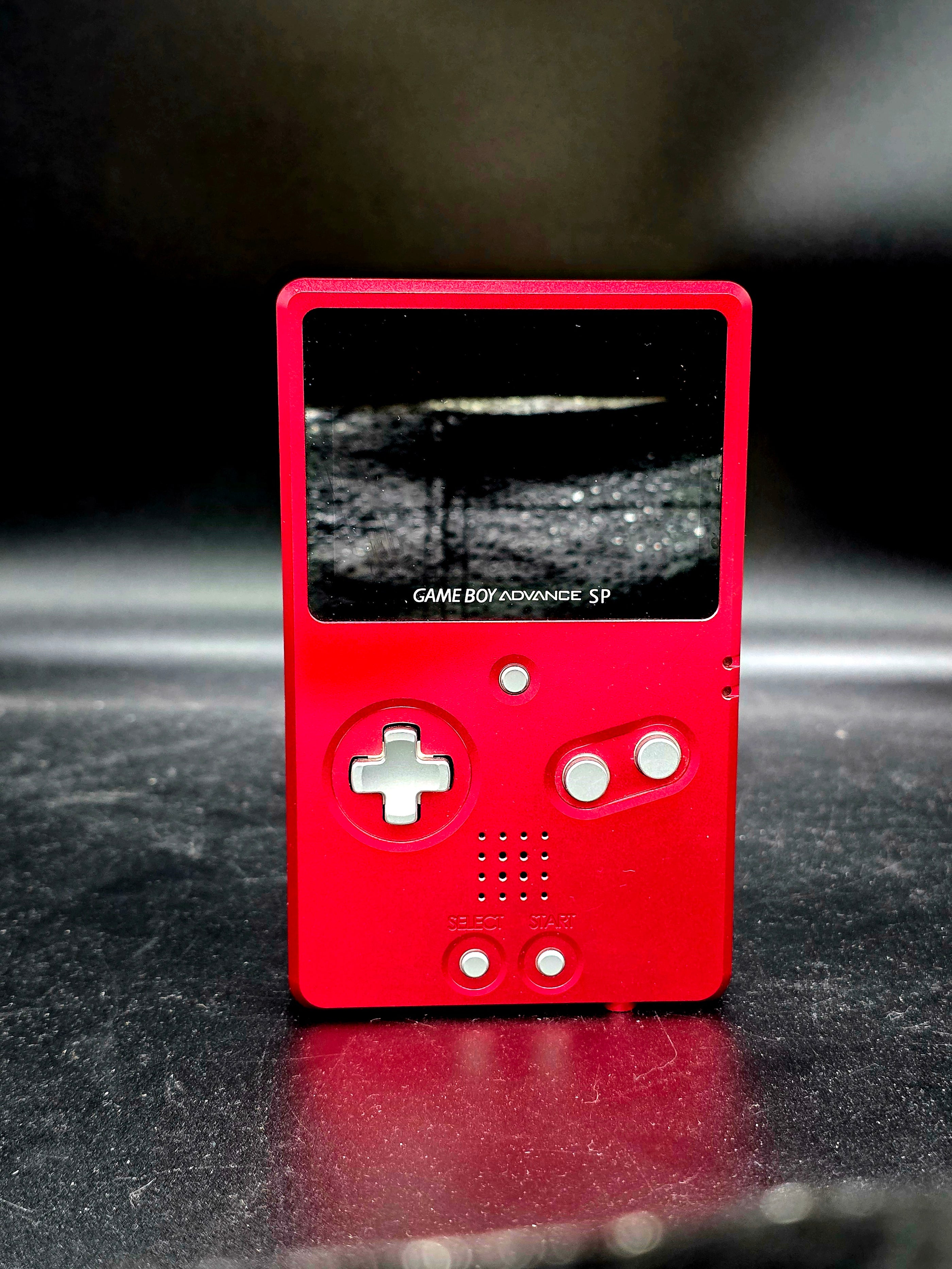 Boxy Pixel Unhinged - Nintendo Game Boy Advance GBA SP Handheld Consol