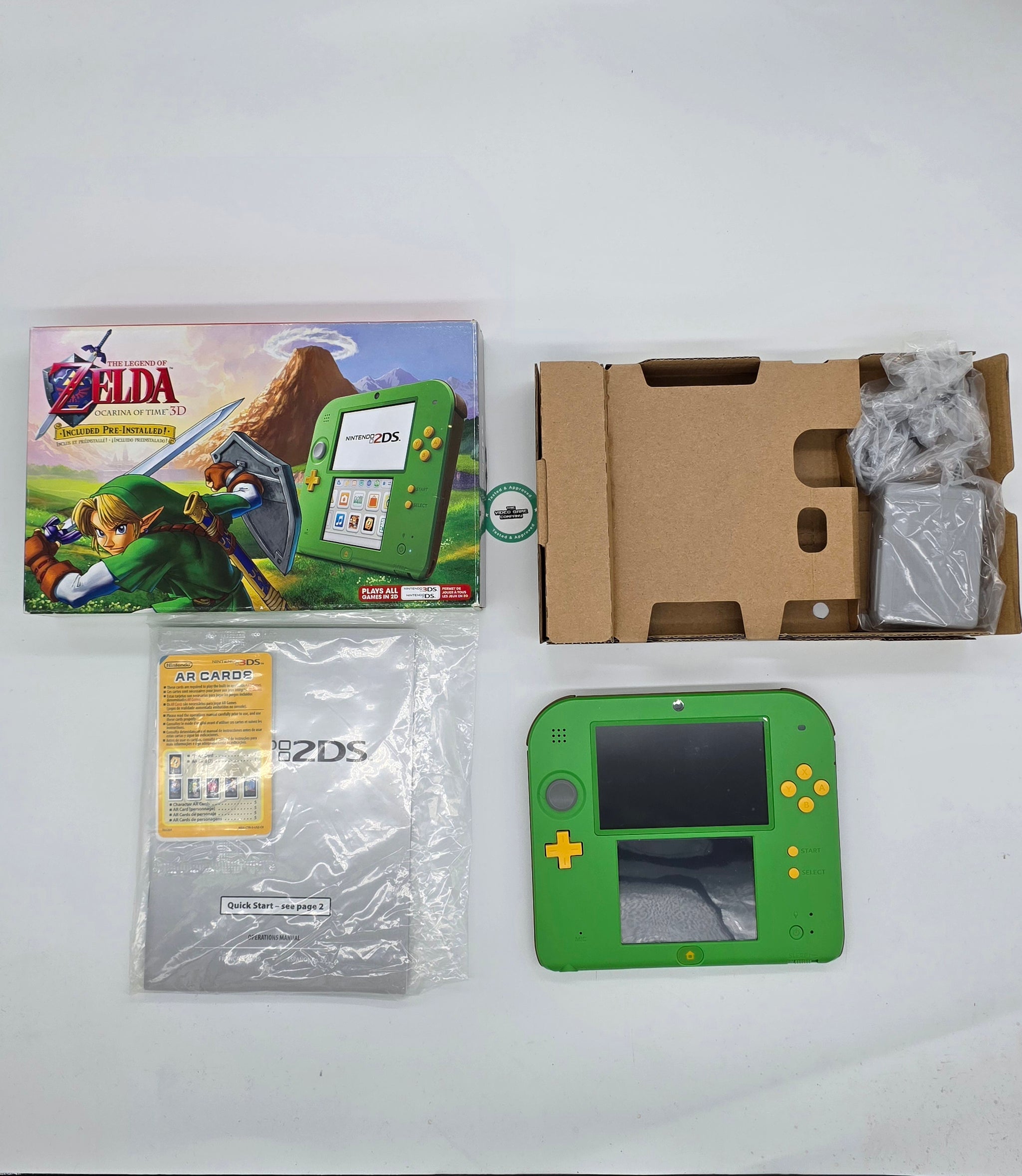 Nintendo 2DS Zelda Ocarina of Time Handheld Console