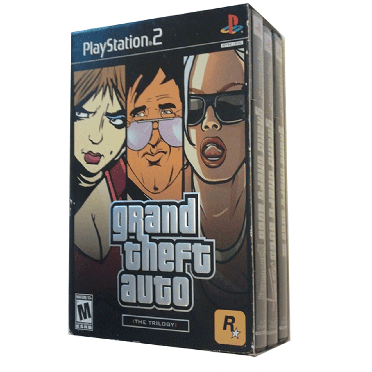 Grand Theft Auto GTA Trilogy for Sony PlayStation 2 (PS2) | TVGC