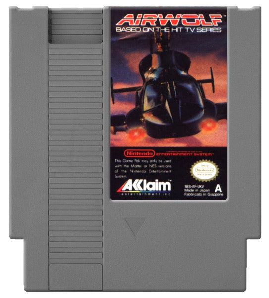 Airwolf for Nintendo NES | TVGC