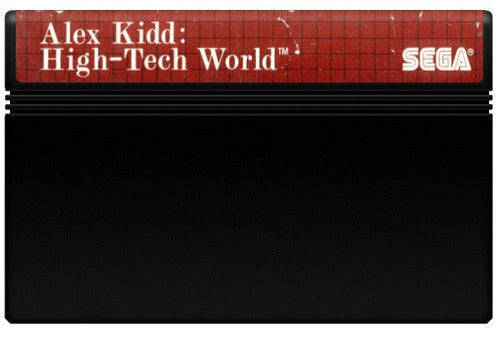 Alex Kidd in High-Tech World for Sega Master System | TVGC