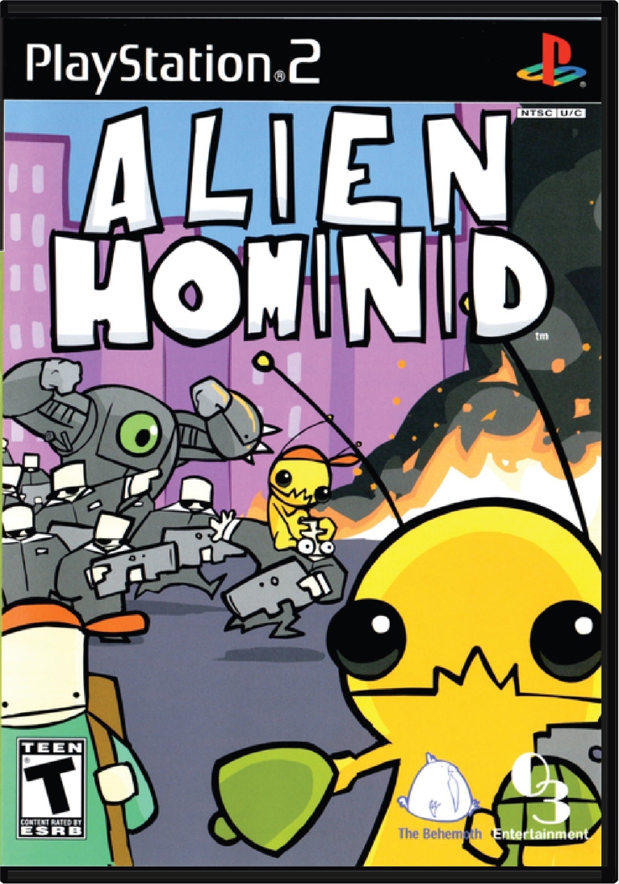 Alien Hominid for Sony PlayStation 2 (PS2) | TVGC