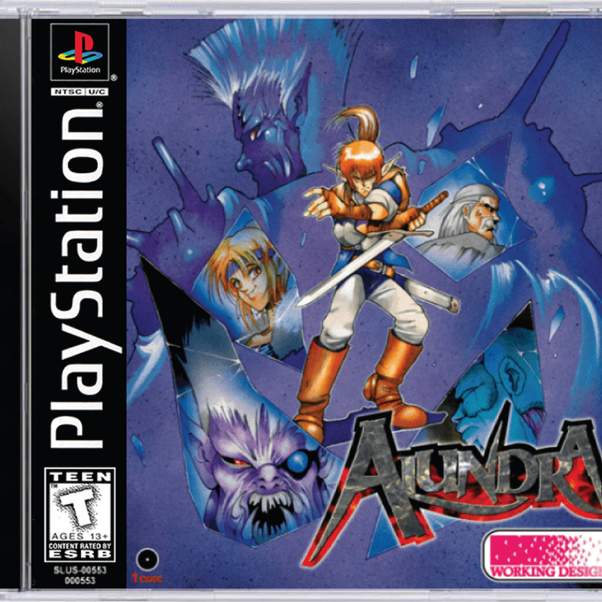 alundra cover ps1