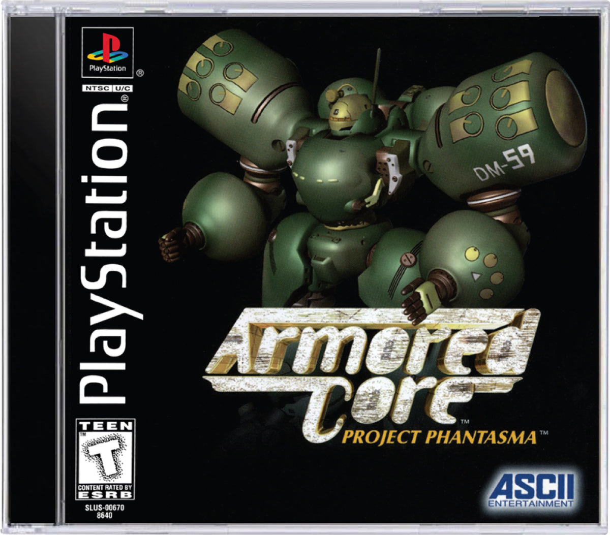 Armored Core Project Phantasma for Sony PlayStation 1 (PS1) | TVGC