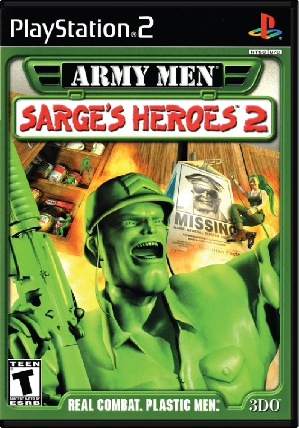 Army Men Sarge's Heroes 2 for Sony PlayStation 2 (PS2) | TVGC