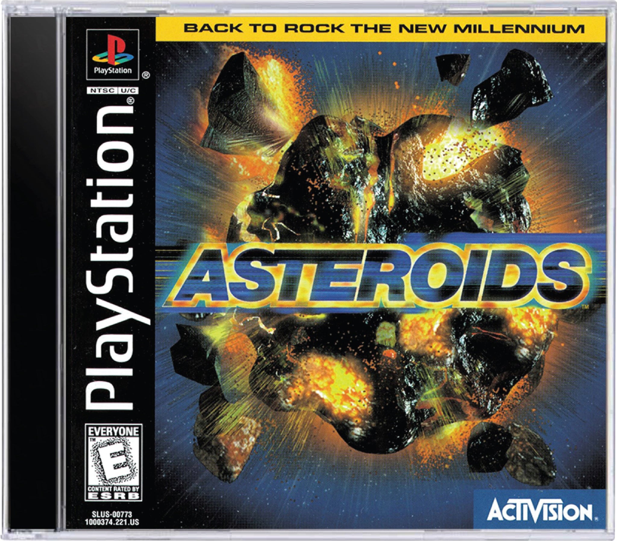 Asteroids for Sony PlayStation 1 (PS1) | TVGC