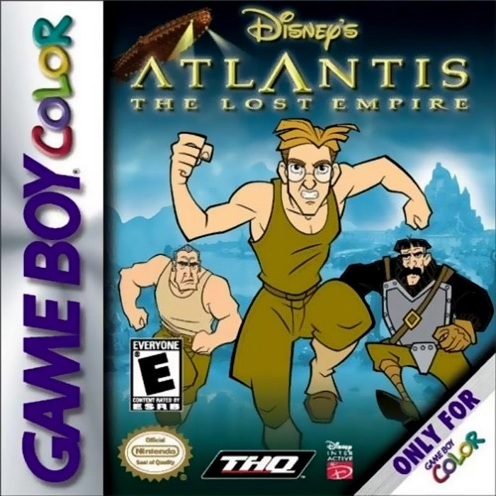 Atlantis The Lost Empire for Nintendo Game Boy Color | TVGC