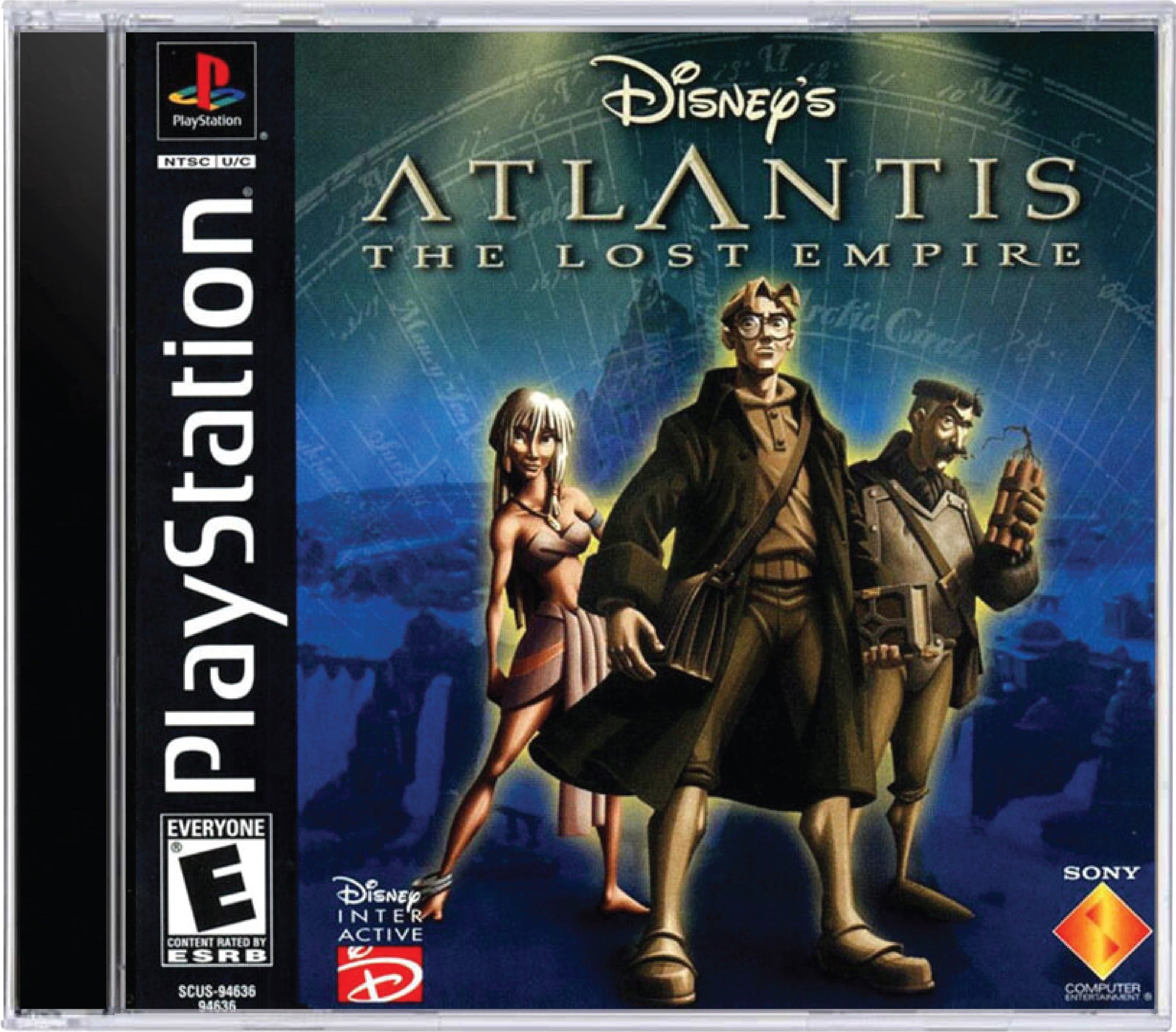 Atlantis The Lost Empire for Sony PlayStation 1 (PS1) | TVGC