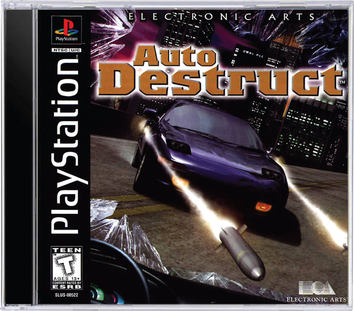 Auto Destruct for Sony PlayStation 1 (PS1) | TVGC