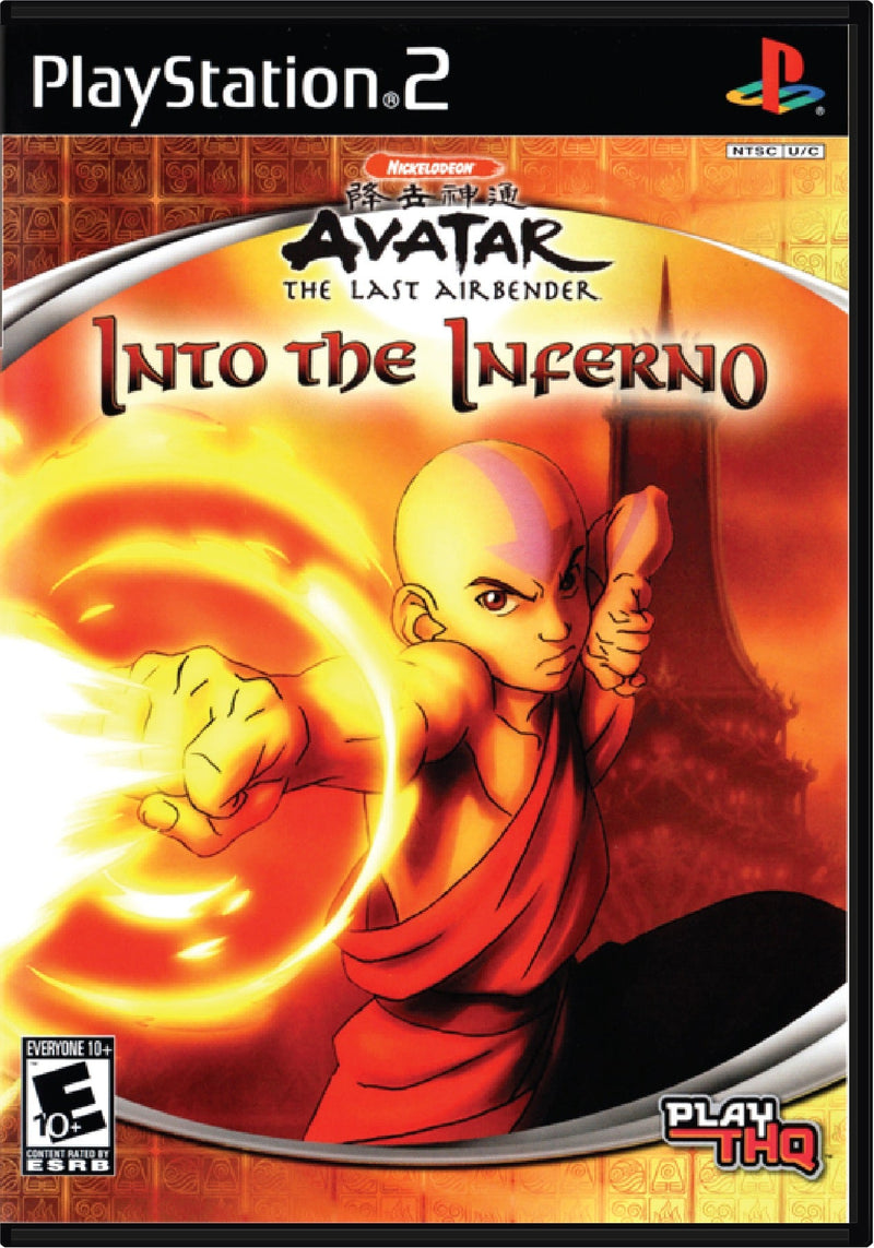 Avatar the Last Airbender Into the Inferno for Sony PlayStation 2 (PS2 ...