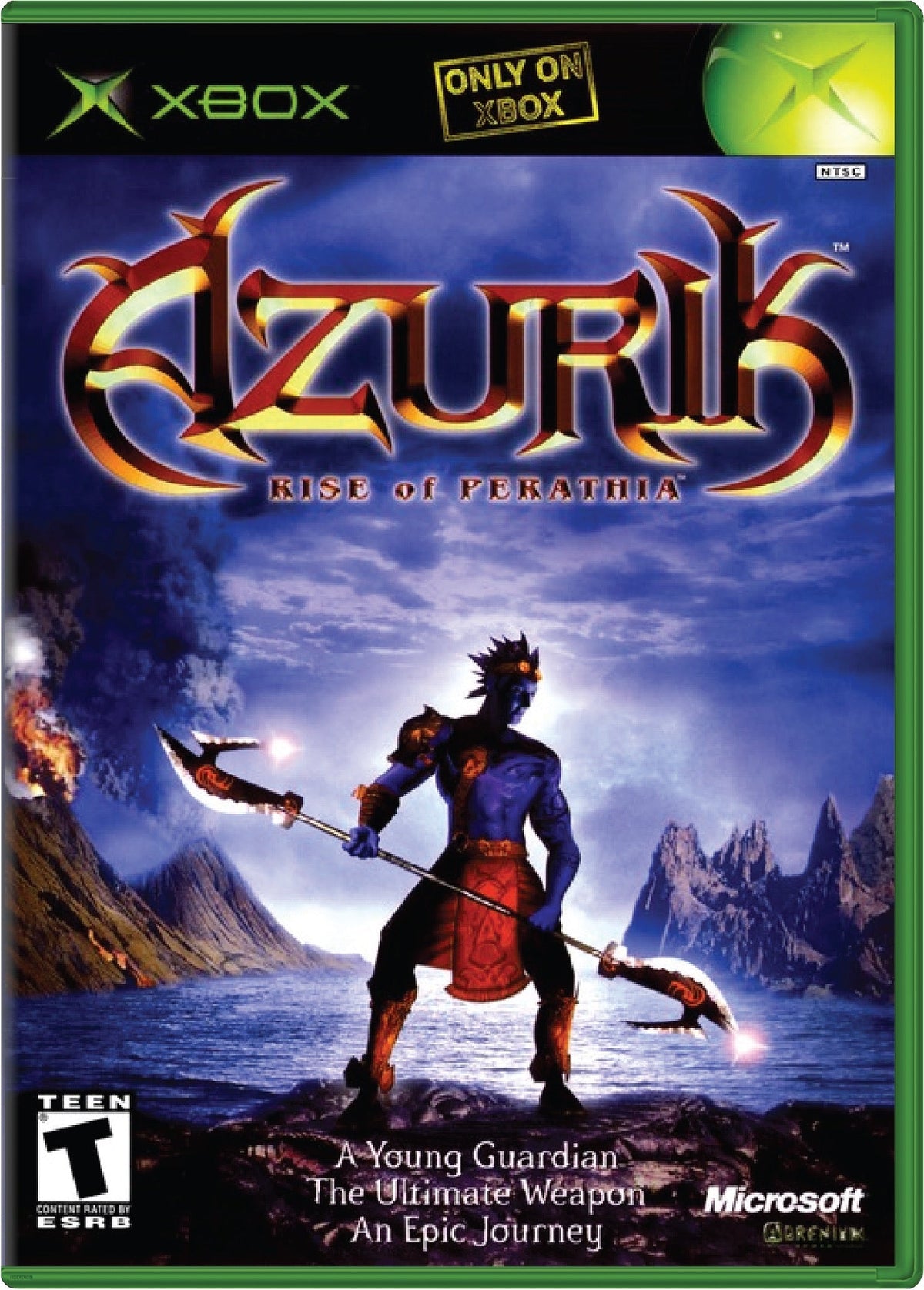 Azurik Rise of Perathia for Microsoft Xbox | TVGC