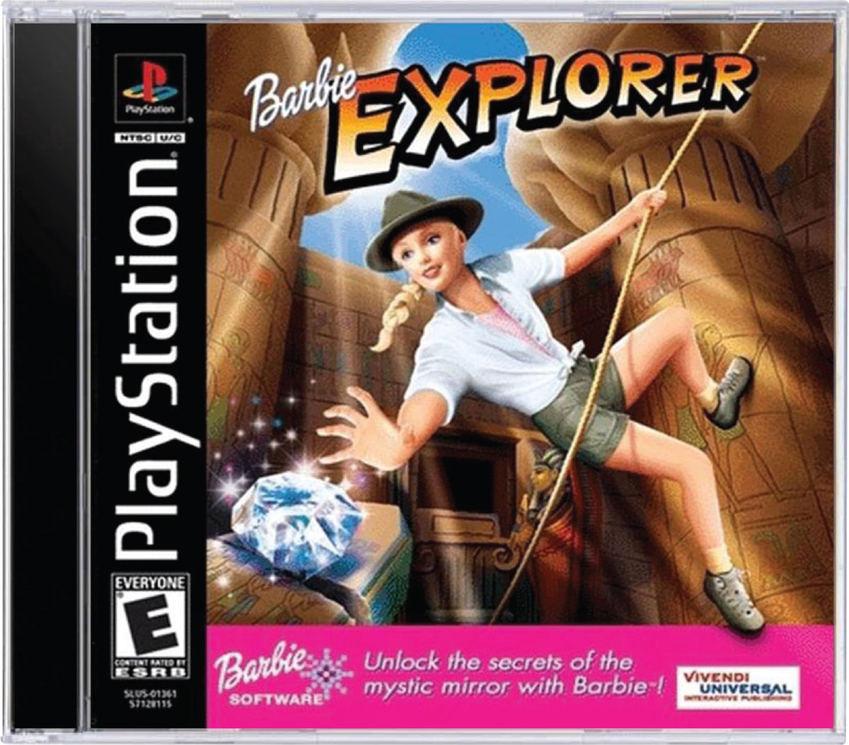 Barbie Explorer for Sony PlayStation 1 (PS1) | TVGC