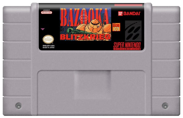 Bazooka Blitzkrieg for Nintendo SNES | TVGC