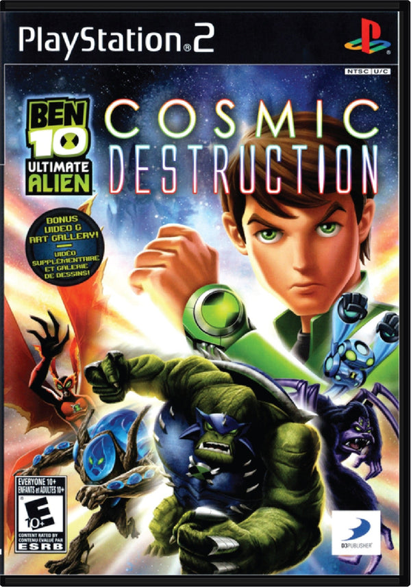 Ben 10 Ultimate Alien Cosmic Destruction for Sony PlayStation 2 (PS2 ...