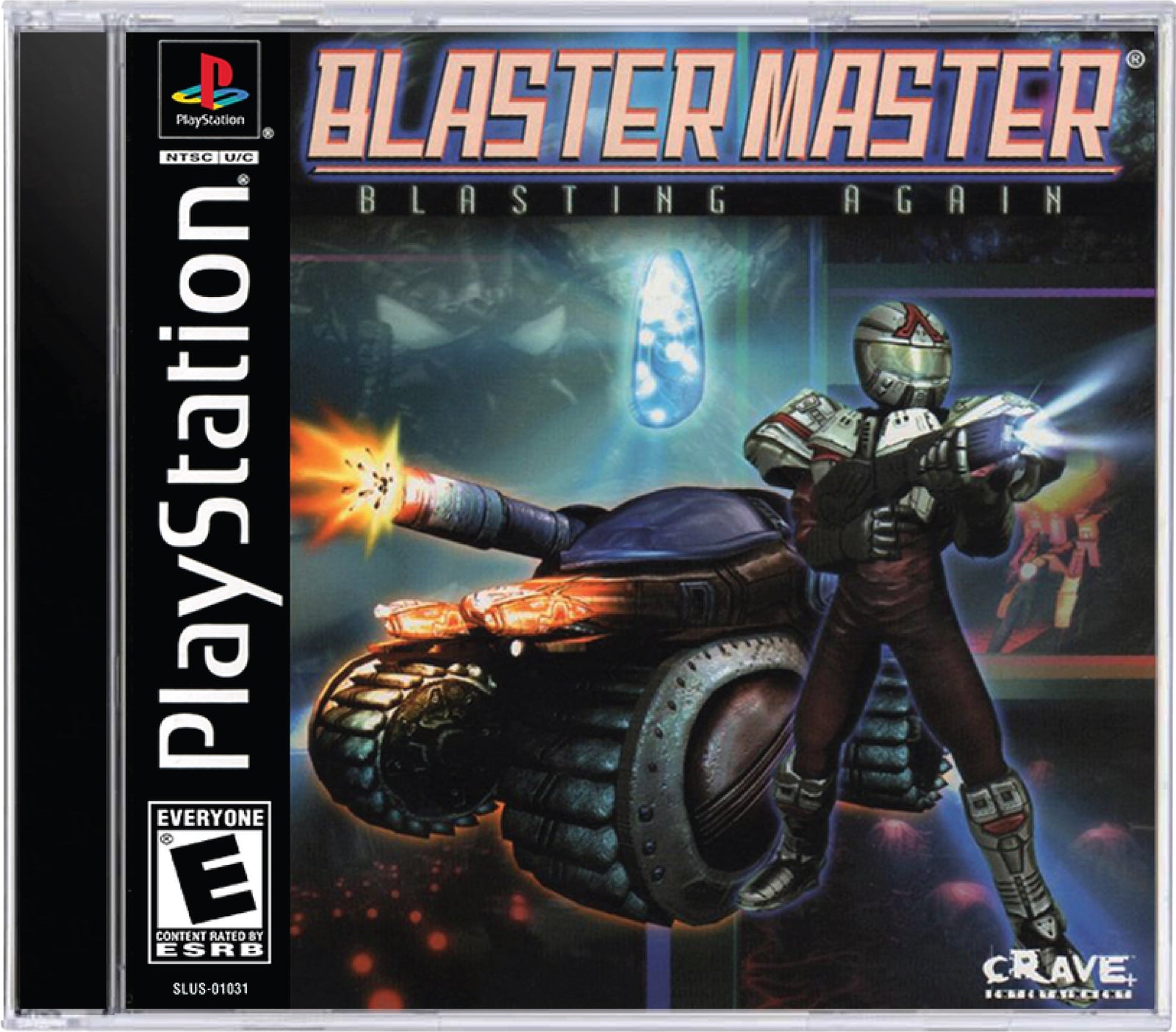 Blaster Master Blasting Again for Sony PlayStation 1 (PS1) | TVGC