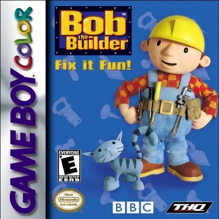 Bob the Builder Fix it Fun for Nintendo Game Boy Color | TVGC