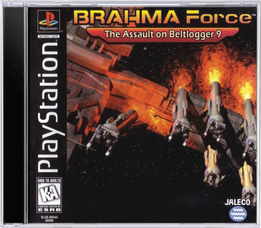 BRAHMA Force the Assault on Beltlogger 9 for Sony PlayStation 1 (PS1 ...