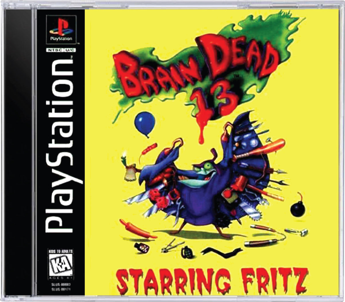 Brain Dead 13 for Sony PlayStation 1 (PS1) | TVGC