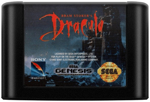 Bram Stoker's Dracula for Sega Genesis | TVGC