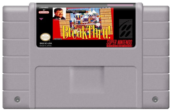 BreakThru for Nintendo SNES | TVGC