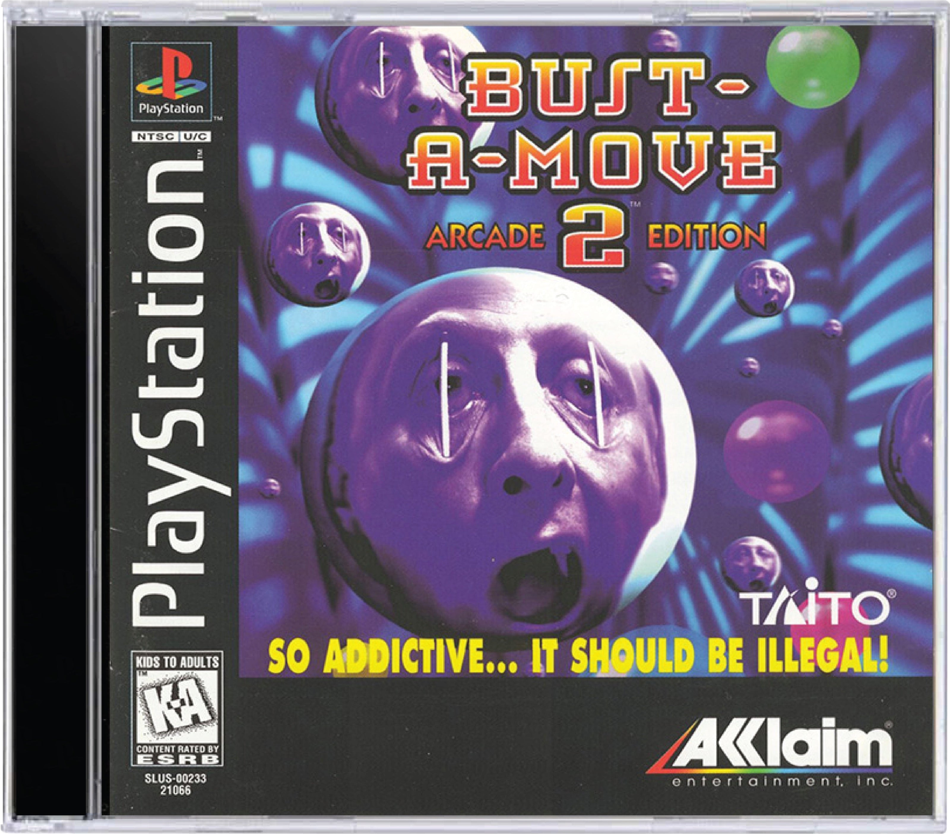 Bust-A-Move 2 for Sony PlayStation 1 (PS1) | TVGC