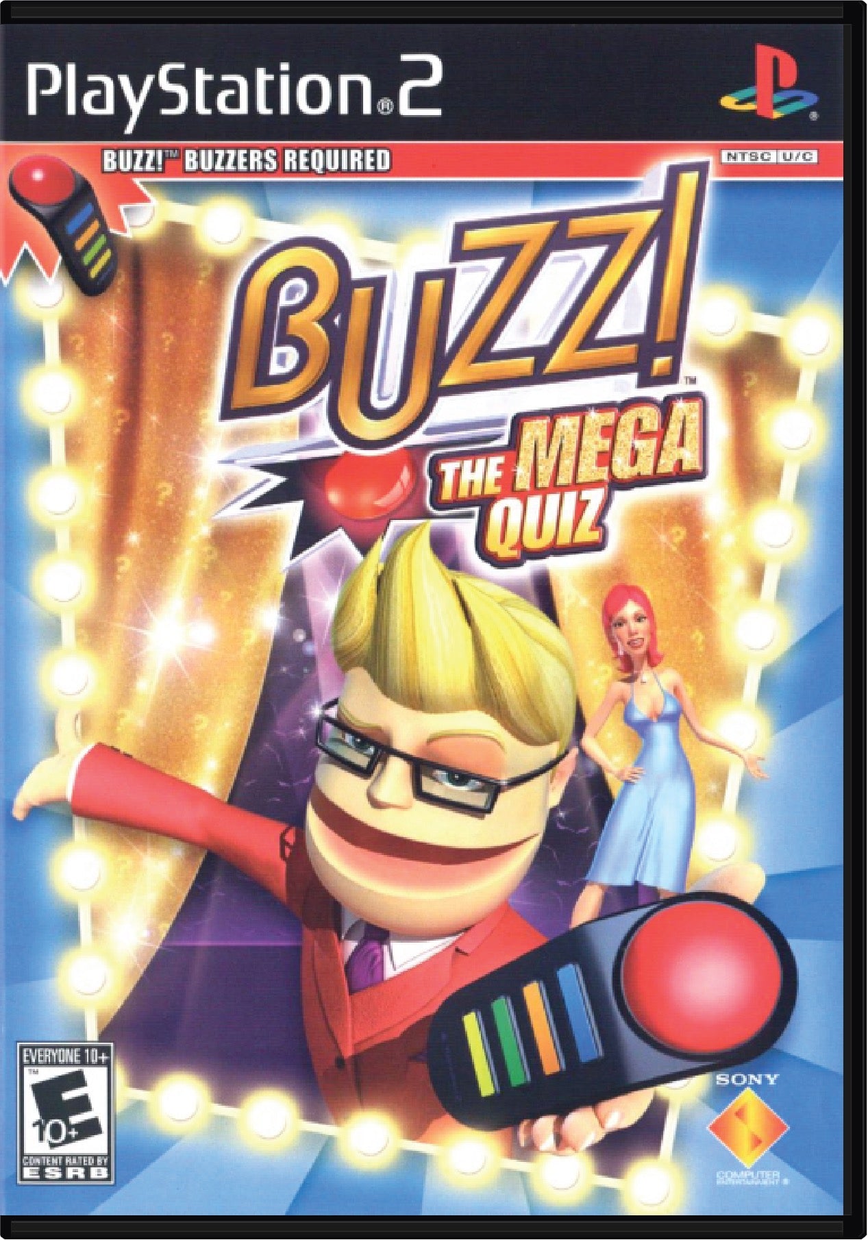 Buzz The Mega Quiz for Sony PlayStation 2 (PS2) | TVGC