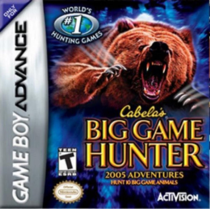 Cabela's Big Game Hunter 2005 Adventures for Nintendo Game Boy Advance ...