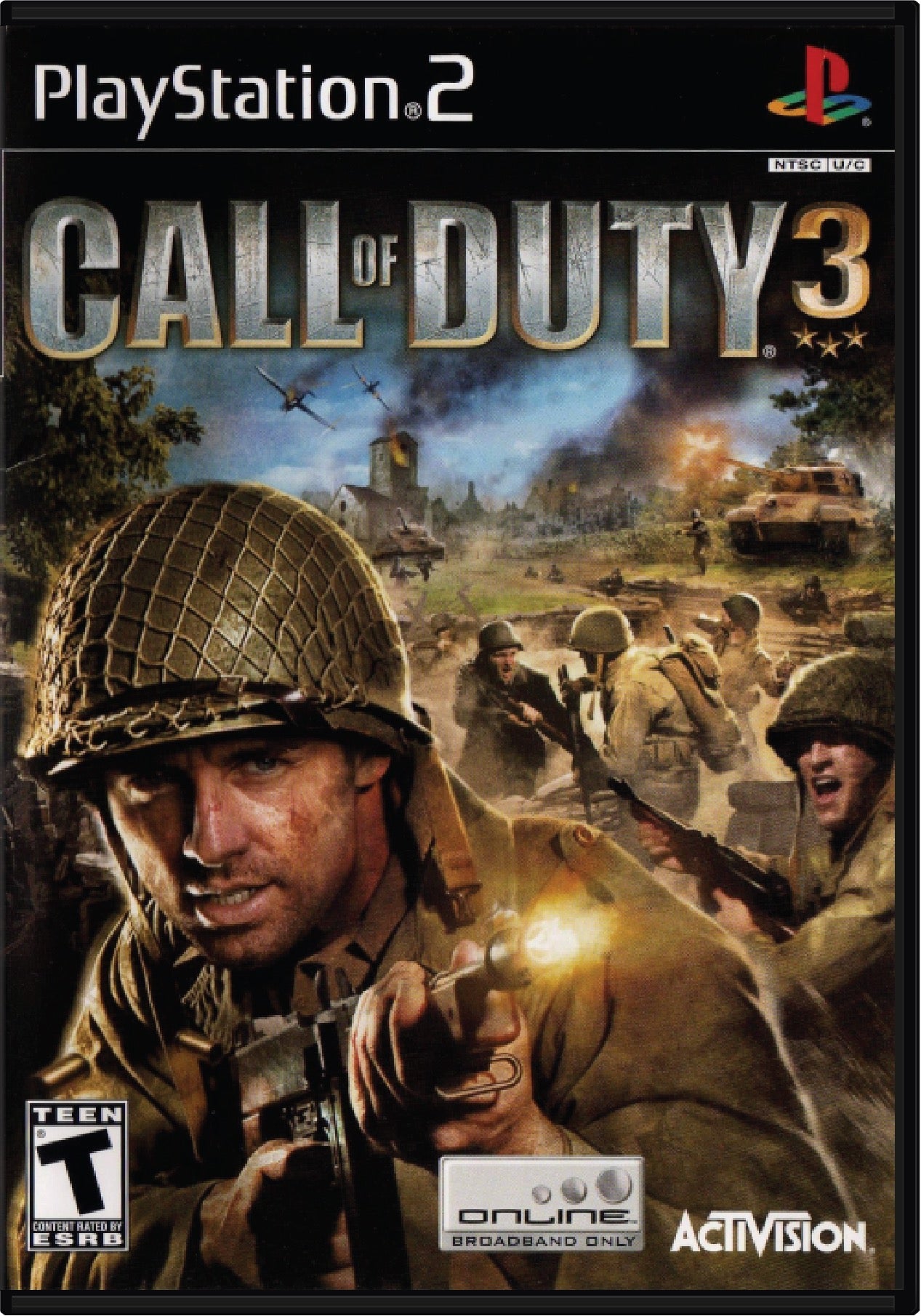 Call of Duty 3 for Sony PlayStation 2 (PS2) | TVGC