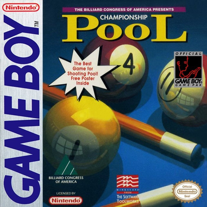 Championship Pool for Nintendo Game Boy | TVGC