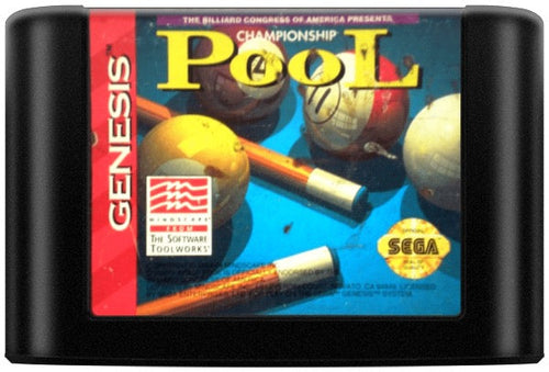 Championship Pool for Sega Genesis | TVGC