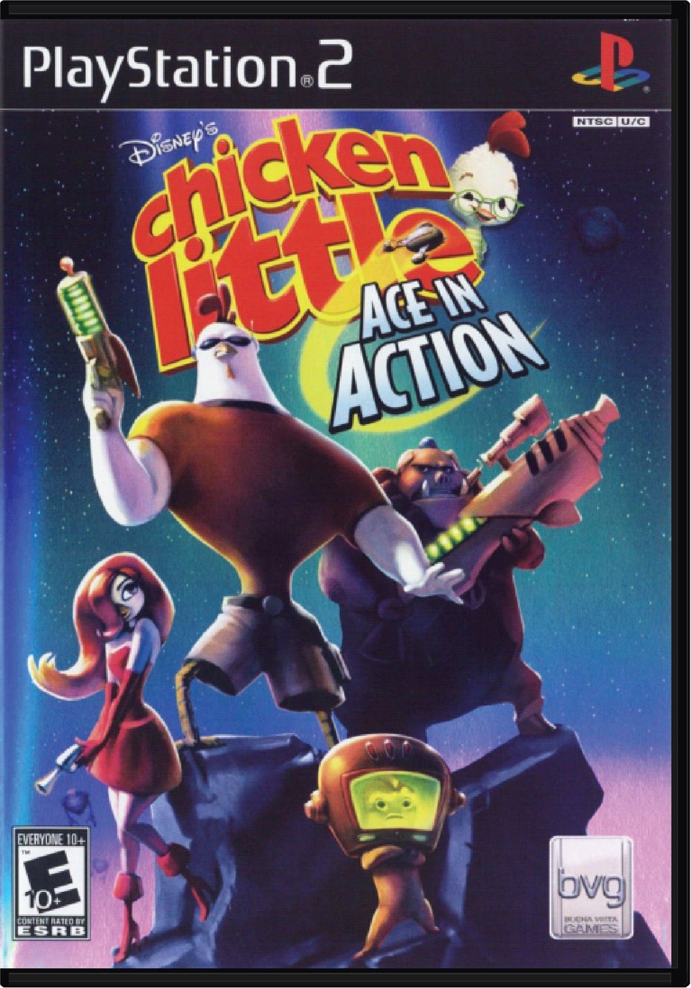 Chicken Little Ace In Action for Sony PlayStation 2 (PS2) | TVGC