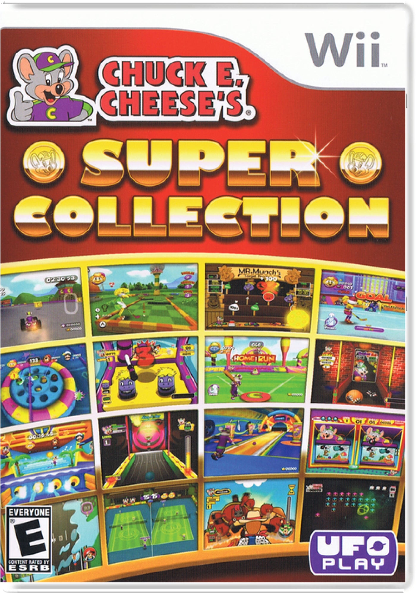 Chuck E Cheese's Super Collection for Nintendo Wii | TVGC