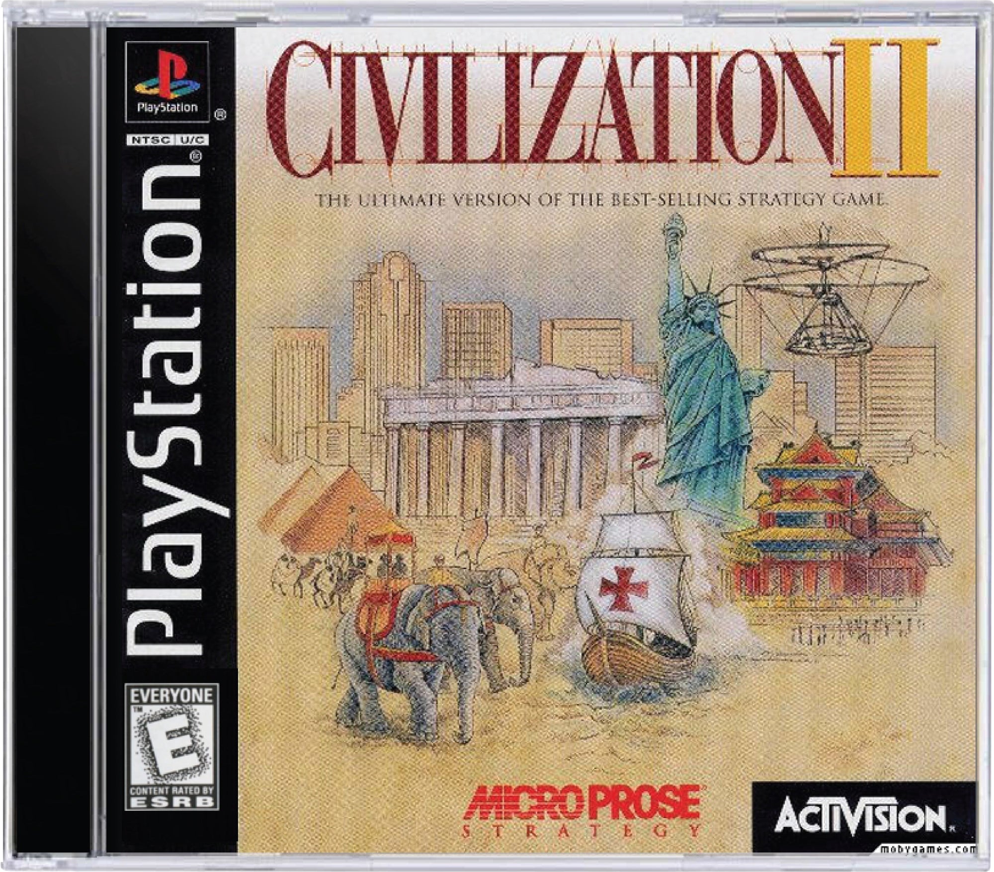 Civilization II for Sony PlayStation 1 (PS1) | TVGC