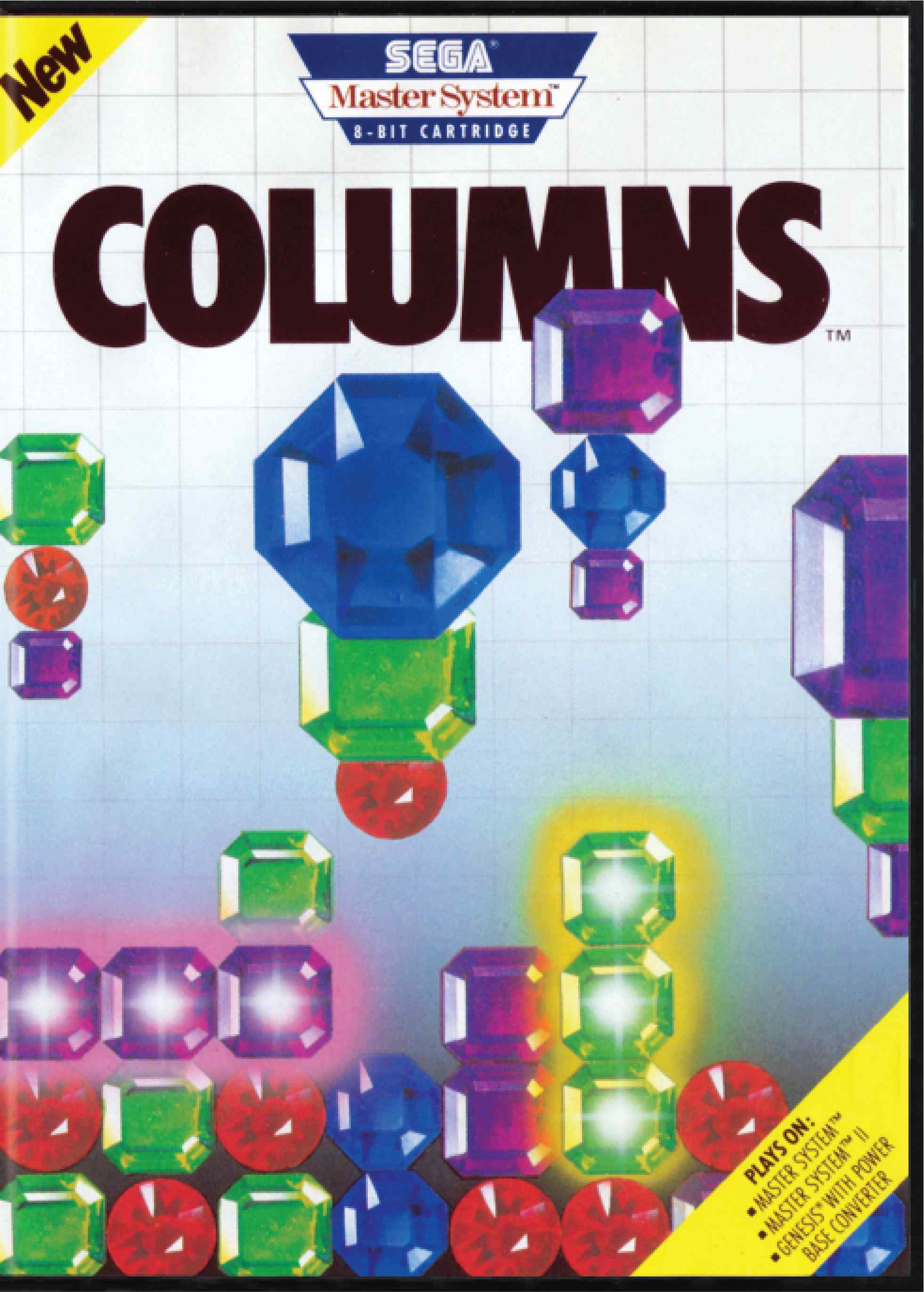 Columns for Sega Master System | TVGC