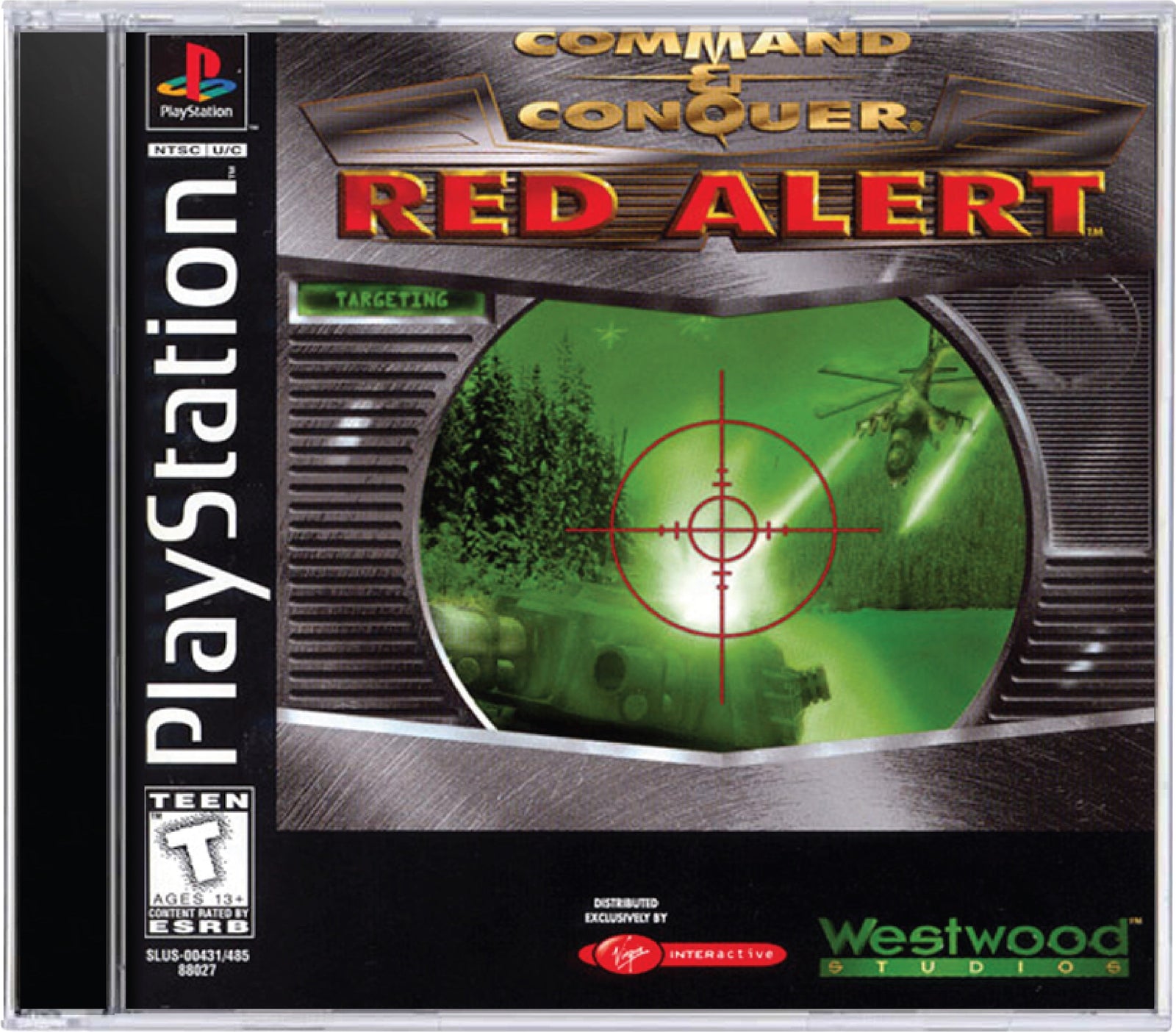 Command and Conquer Red Alert for Sony PlayStation 1 (PS1) | TVGC