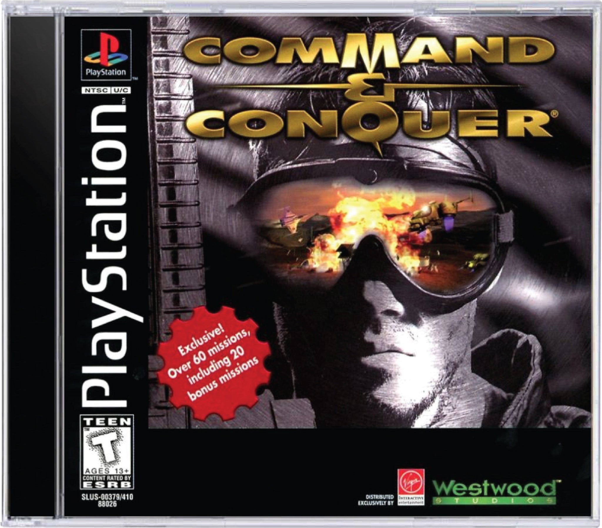 Command and Conquer for Sony PlayStation 1 (PS1) | TVGC