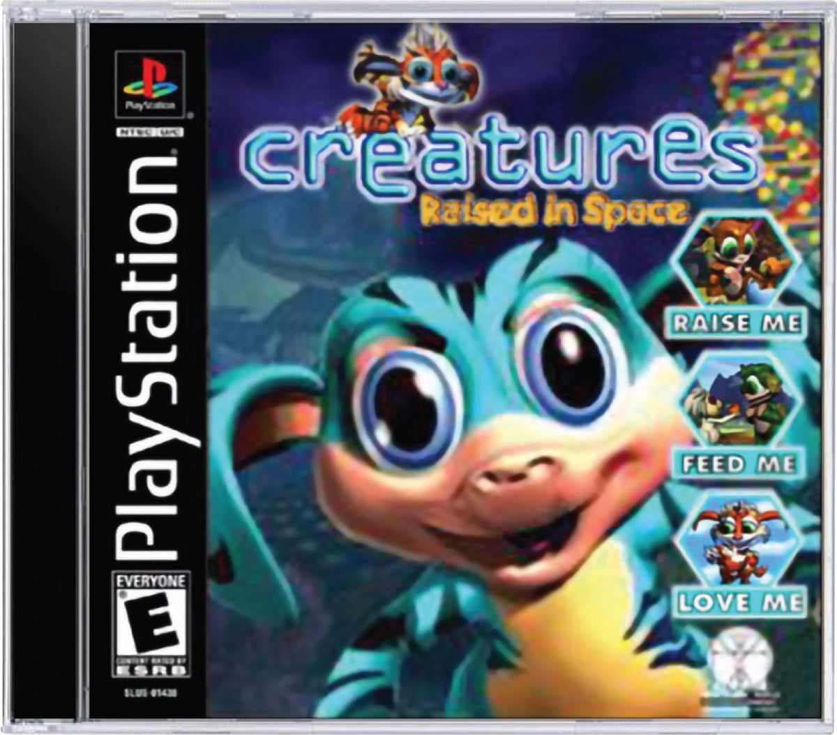 Creatures Raised In Space for Sony PlayStation 1 (PS1) | TVGC