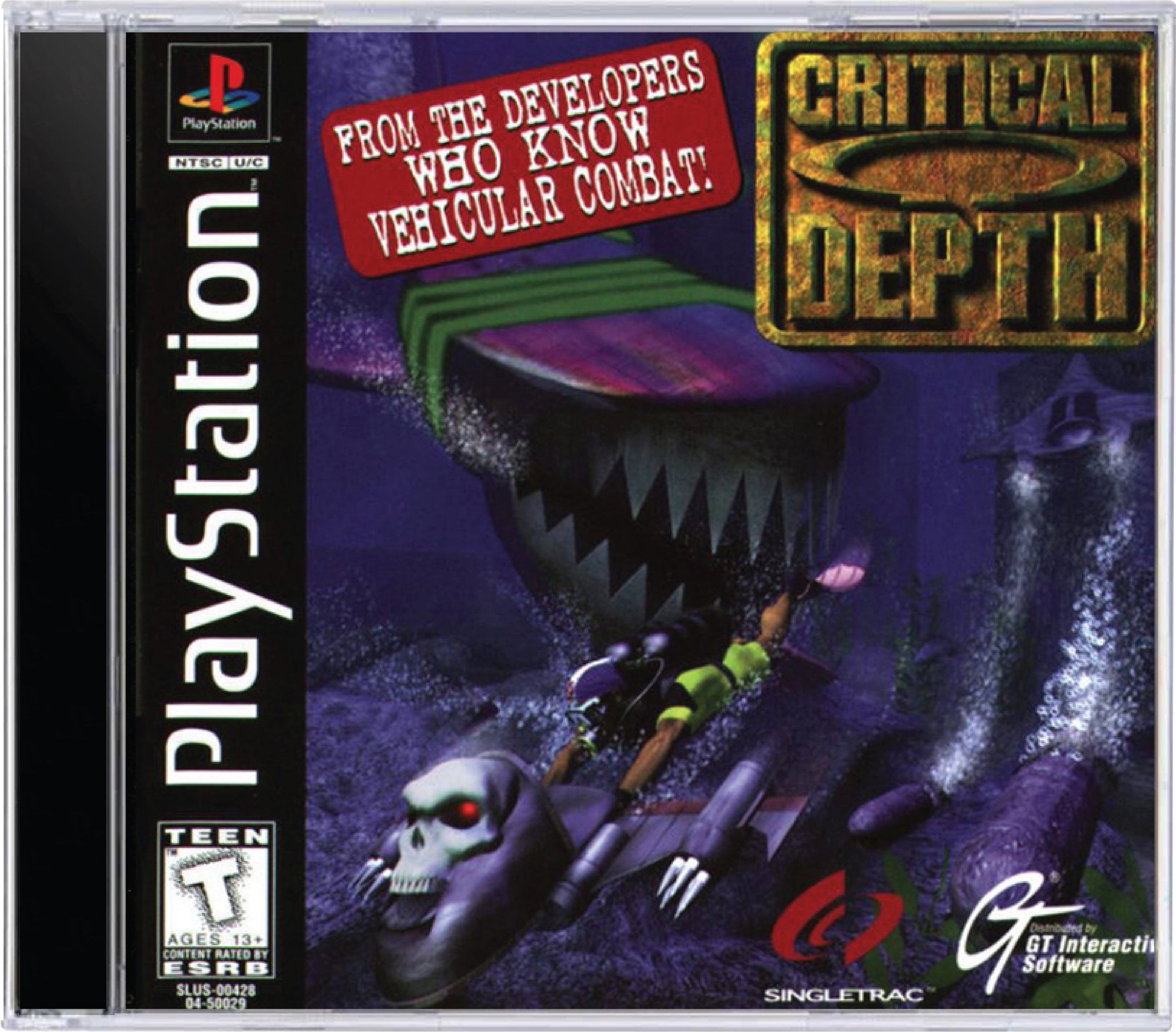 Critical Depth for Sony PlayStation 1 (PS1) | TVGC