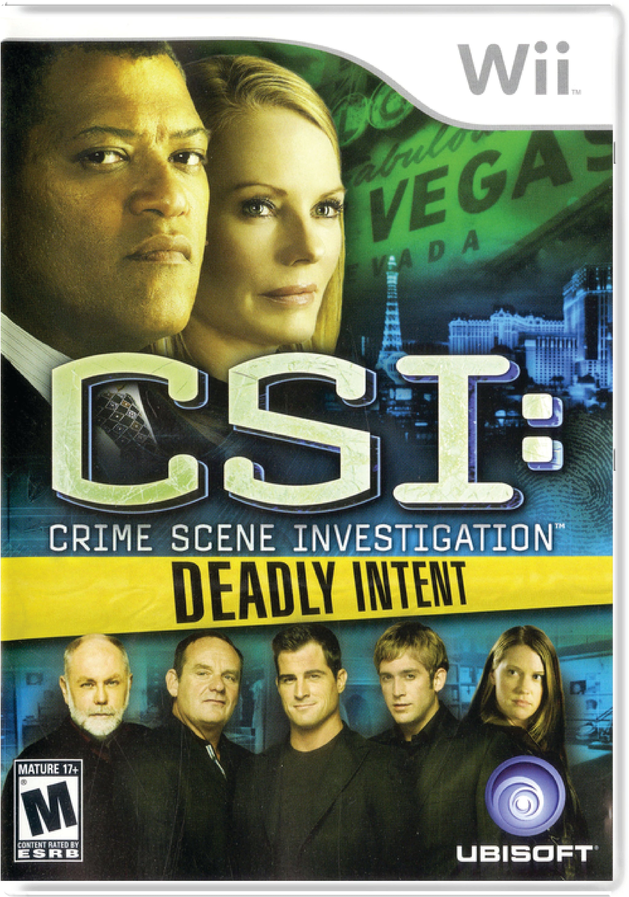 CSI Crime Scene Investigation Deadly Intent for Nintendo Wii | TVGC